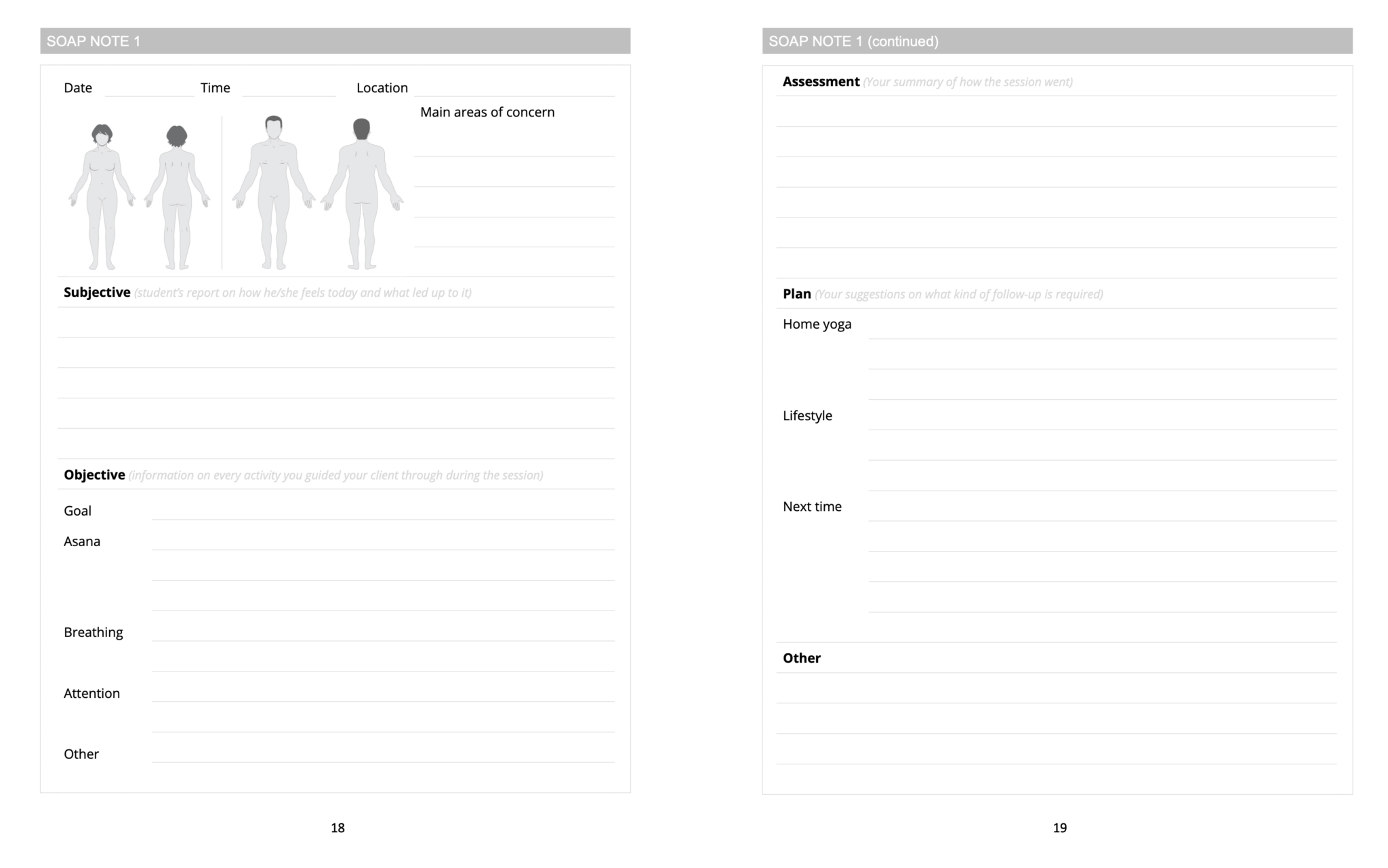 Yoga Student Profile: Workbook - Sequence Wiz